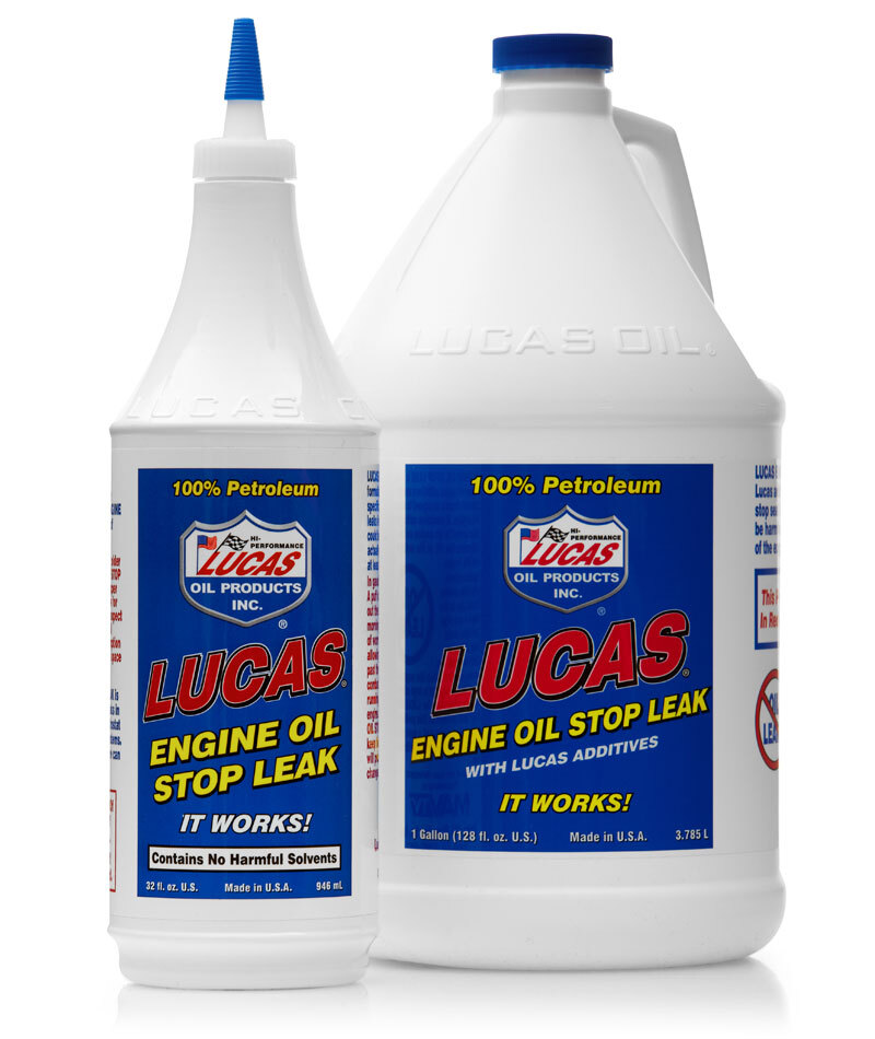 Lucas Engine Oil Stop Leak - Stops Leaks and Smoke